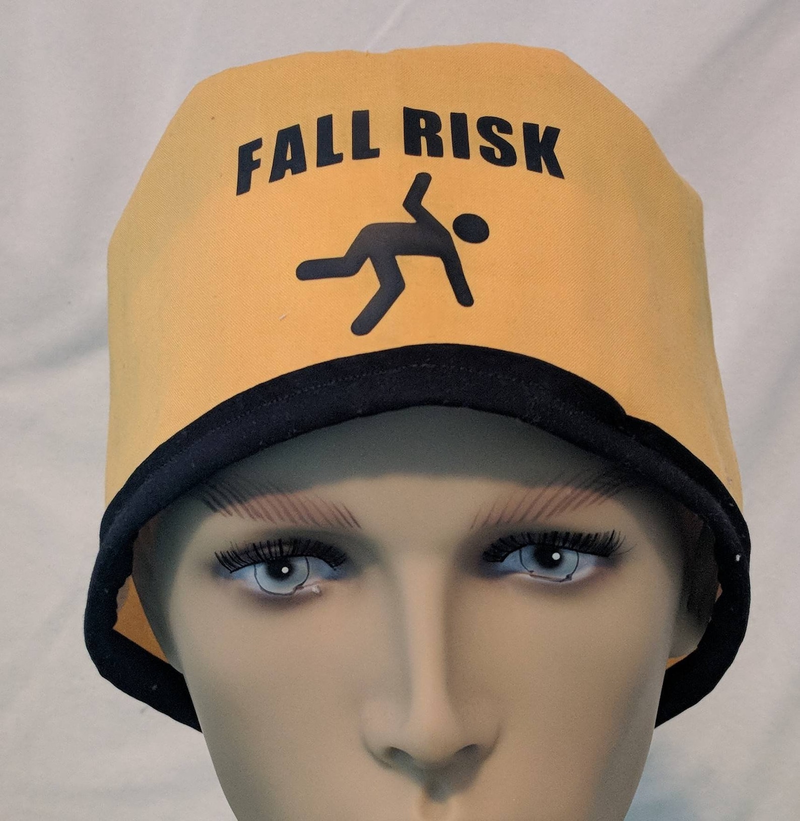 Funny Fall Risk Men's Scrub Cap | Etsy