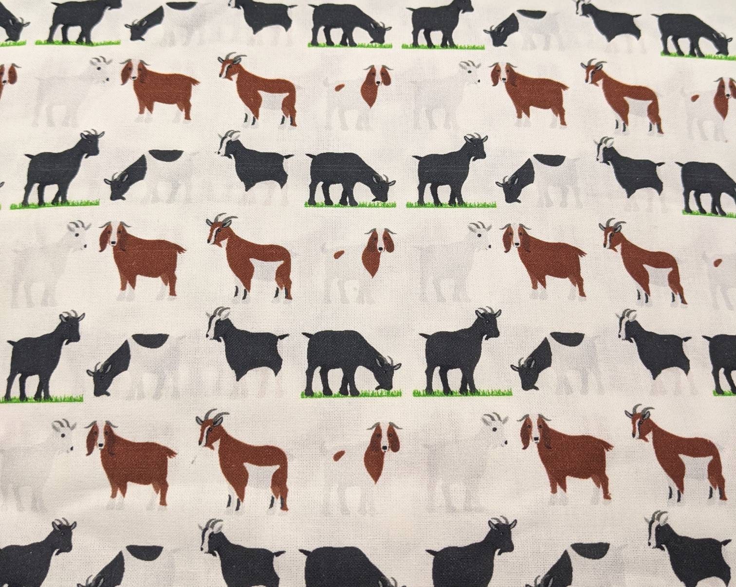 For the Love of Goats Scrub Cap.. Ponytail Hybrid Surgeon | Etsy