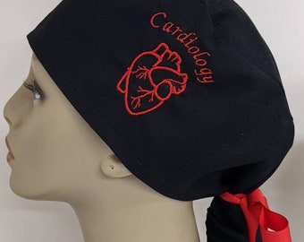 Cardiology Scrub Hat - Etsy