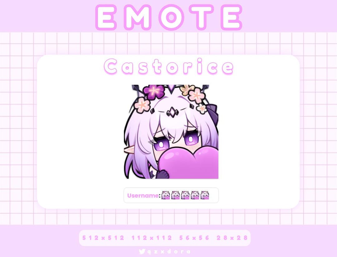 Castorice Emote | Honkai Star Rail | Discord Emote | Twitch Emote ...