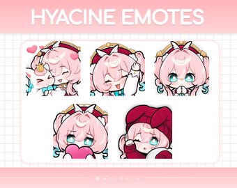 Twitch, Emote, Pack, Honkai Star Rail, Sunday, 5 Emotes, Streamer ...