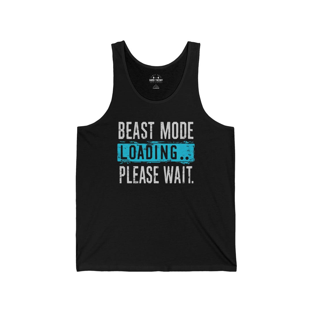 Beast Mode Loading - Unisex Jersey Tank - Etsy
