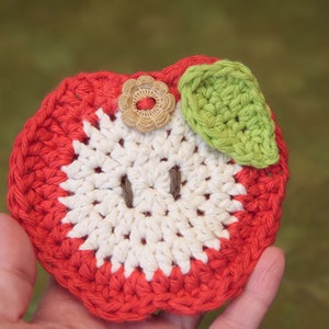 Crochet Apple Pattern, Crochet Coin Pouch, Crochet Change Purse Pattern ...