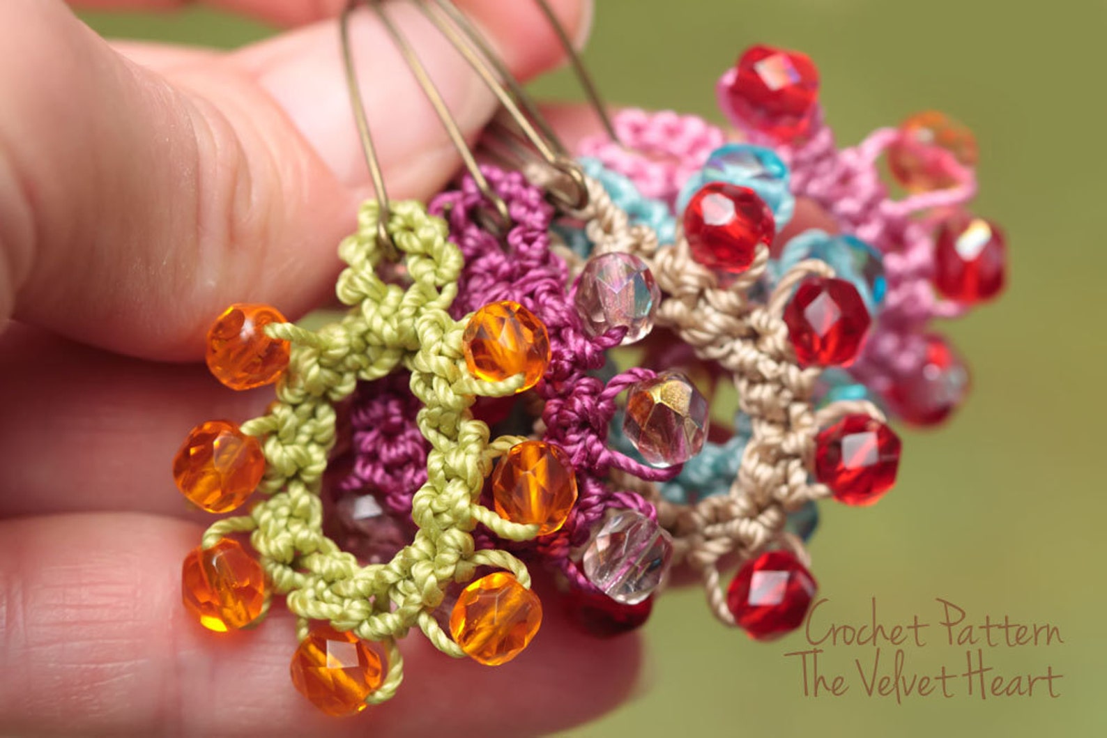 Jewelry Tutorial, Easy Crochet Pattern, Crochet Earrings Pattern ...
