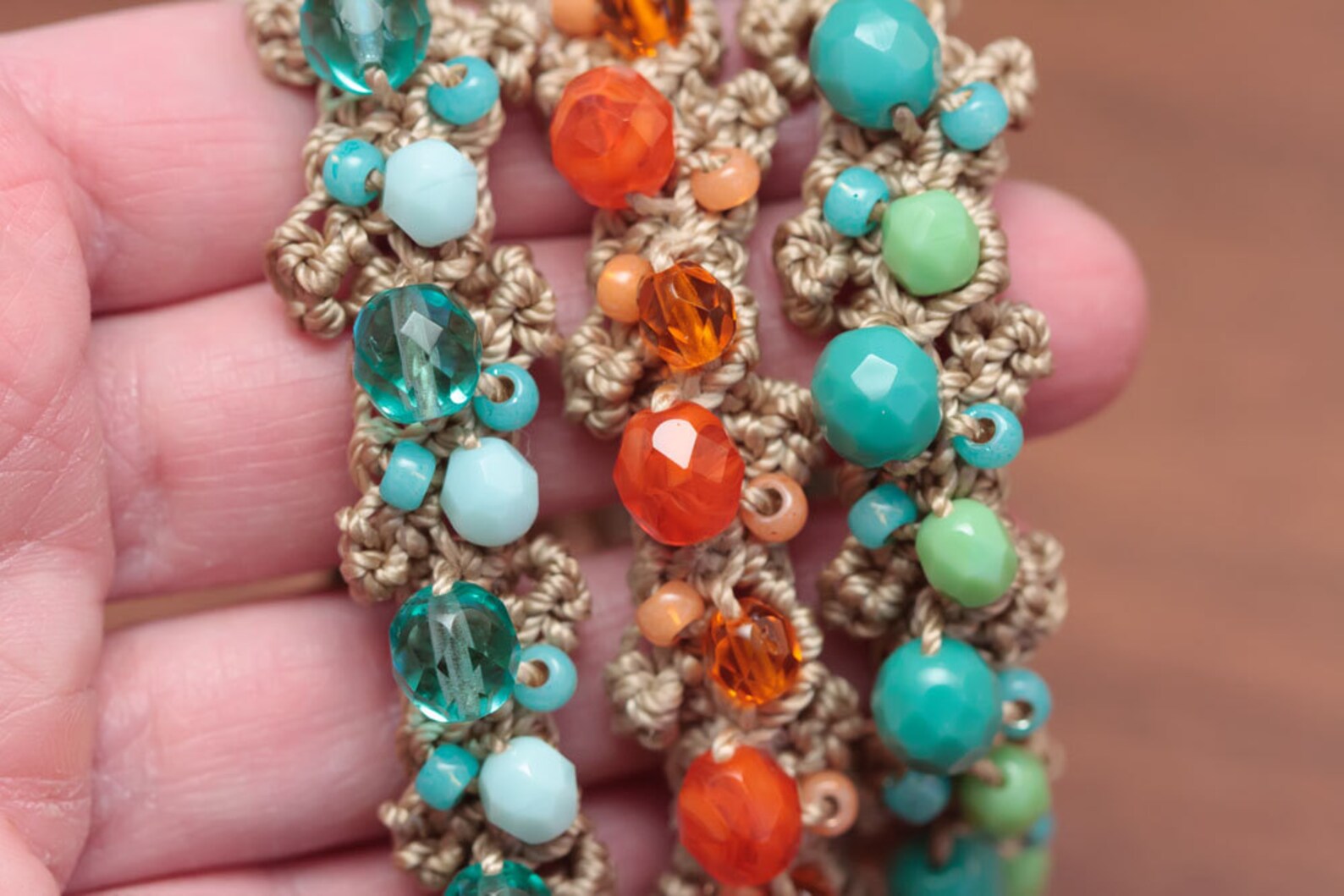 Jewelry Tutorial Crochet With Beads Pattern Crochet - Etsy