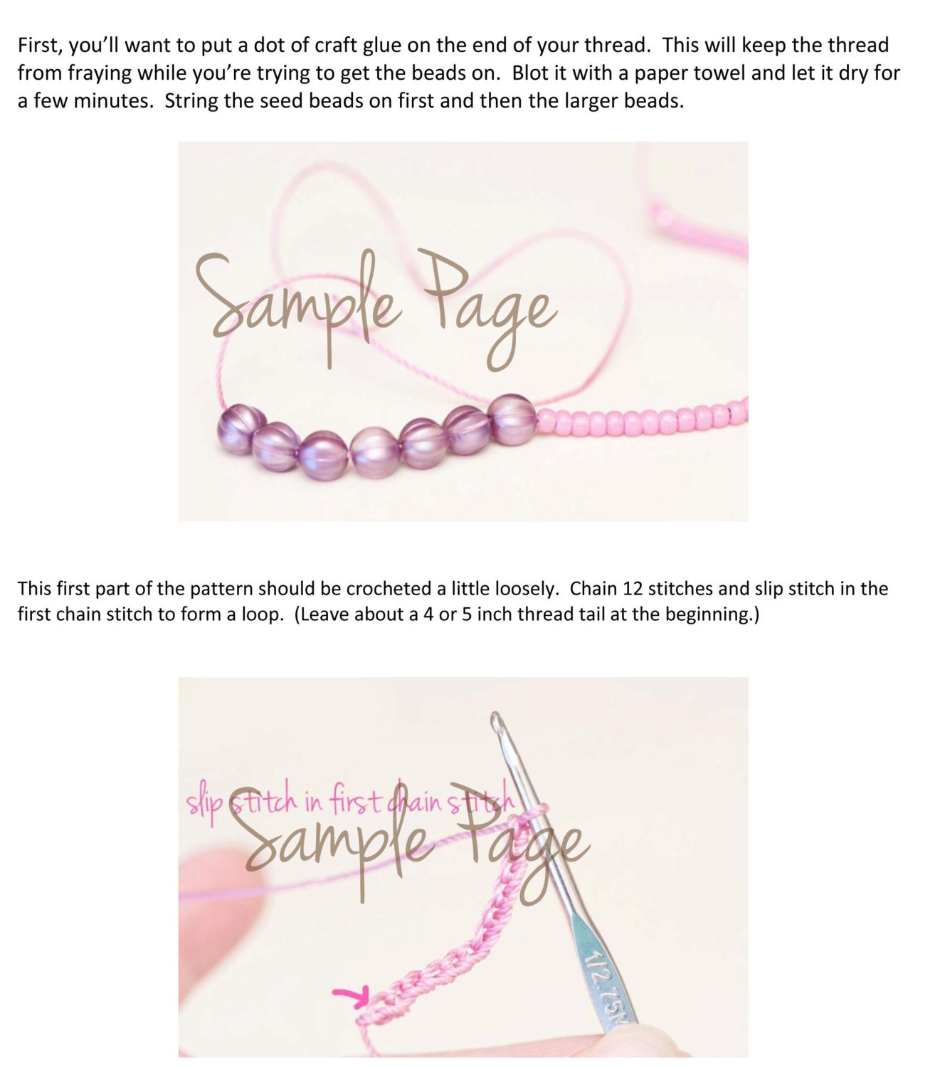 Beaded Jewelry Pattern, Crochet Bracelet, Jewelry Tutorial, Easy ...