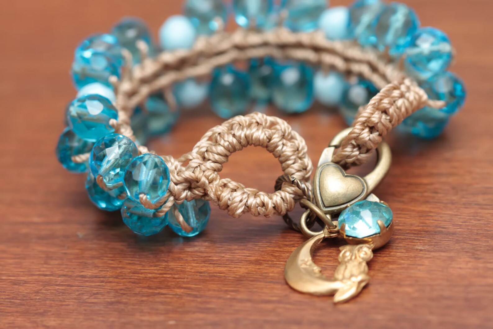 Crochet Jewelry Tutorial Crochet Bracelet Pattern Beaded - Etsy