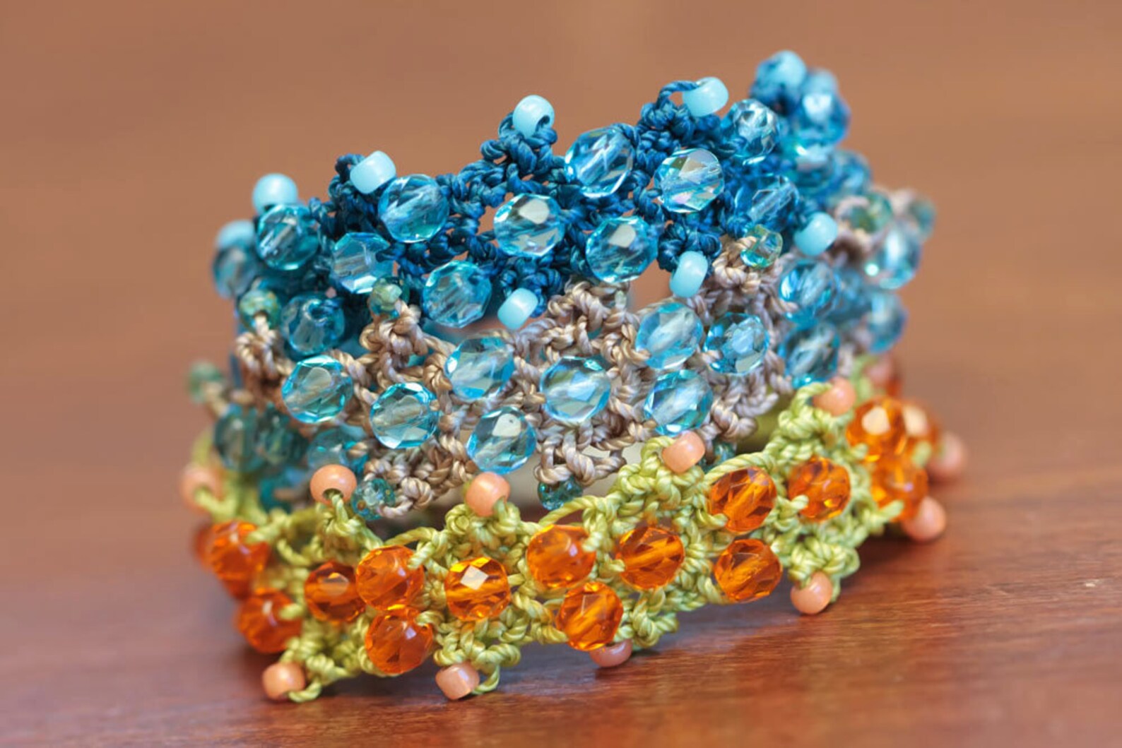 Boho Bracelet Tutorial, Beaded Jewelry Tutorial, Crochet With Beads ...