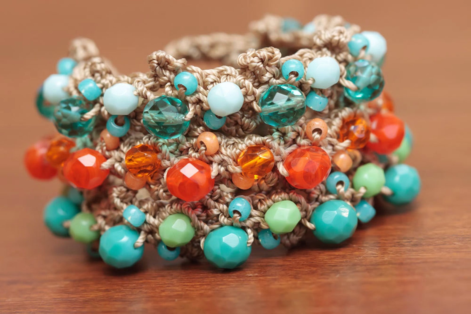 Jewelry Tutorial Crochet With Beads Pattern Crochet - Etsy