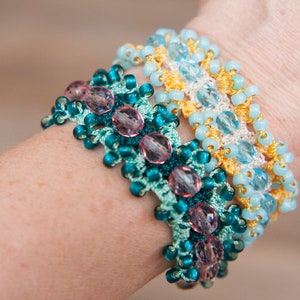 Crochet Jewelry Tutorial, Bead Jewelry Design , DIY Jewelry, Crochet ...