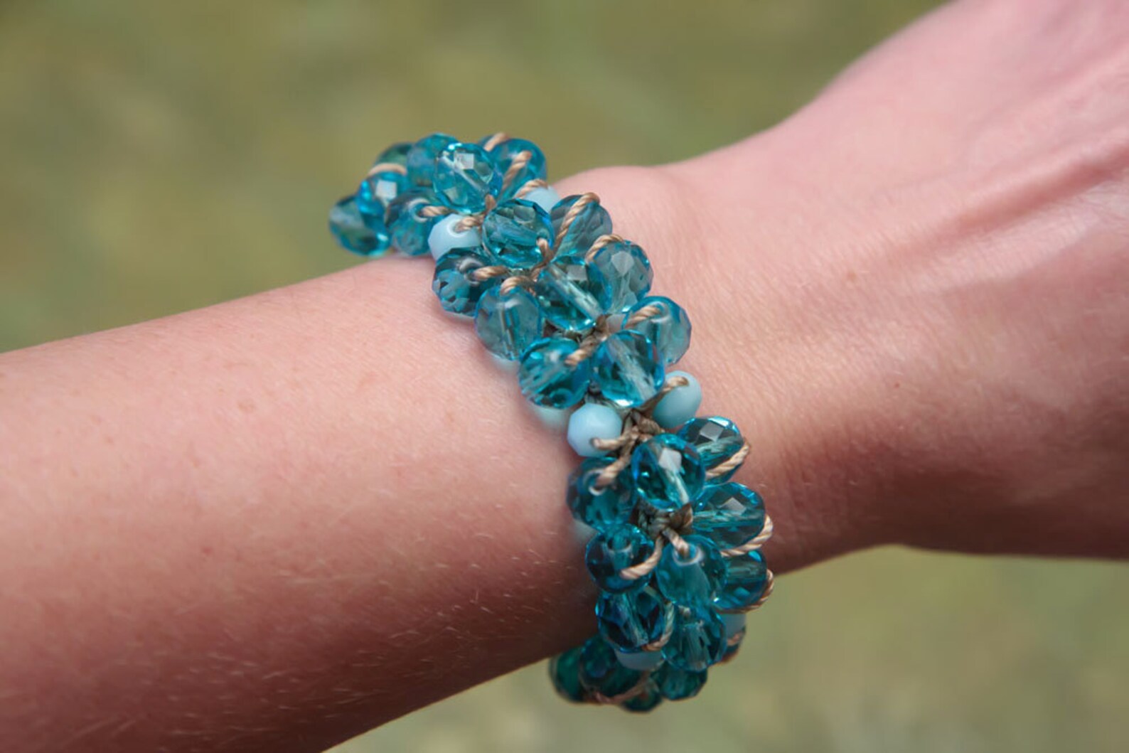 Crochet Jewelry Tutorial Crochet Bracelet Pattern Beaded - Etsy