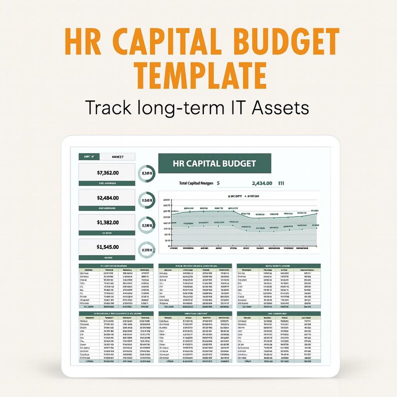 HR Capital Budget Template | Editable Excel, Google Sheets & Printable ...
