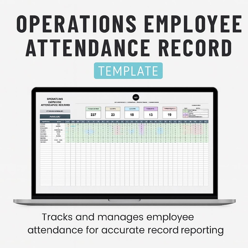 Attendance Yearly Tracker - Etsy UK