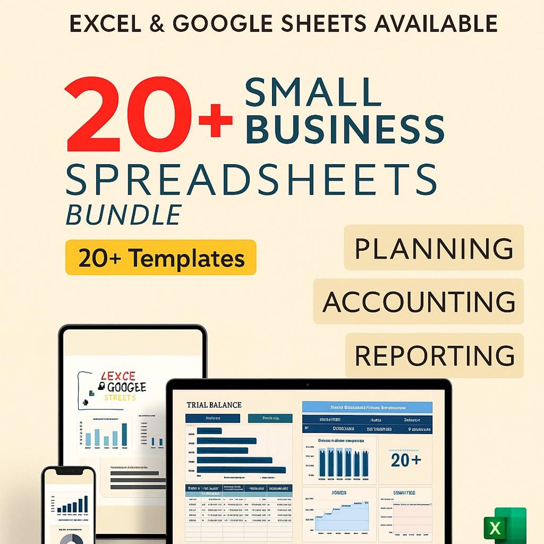 20+ Small Business Management Templates | Excel & Google Sheets Tools ...