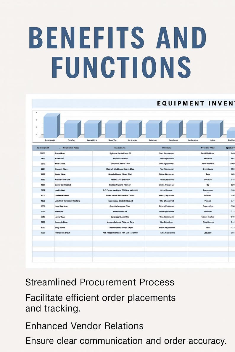 Equipment Inventory Template | Excel & Google Sheets Asset Tracker ...