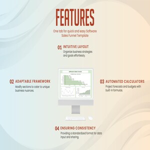 Software Sales Funnel Template – Excel & Google Sheets Lead-to-customer ...