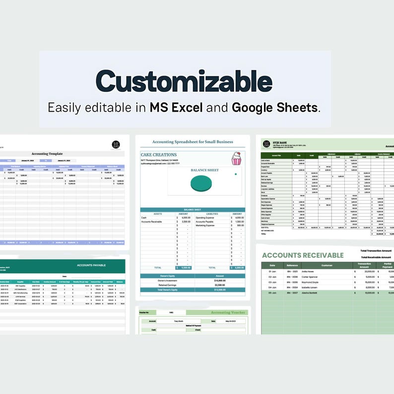 60+ Ultimate Accounting Template Bundle | Excel & Google Sheets ...