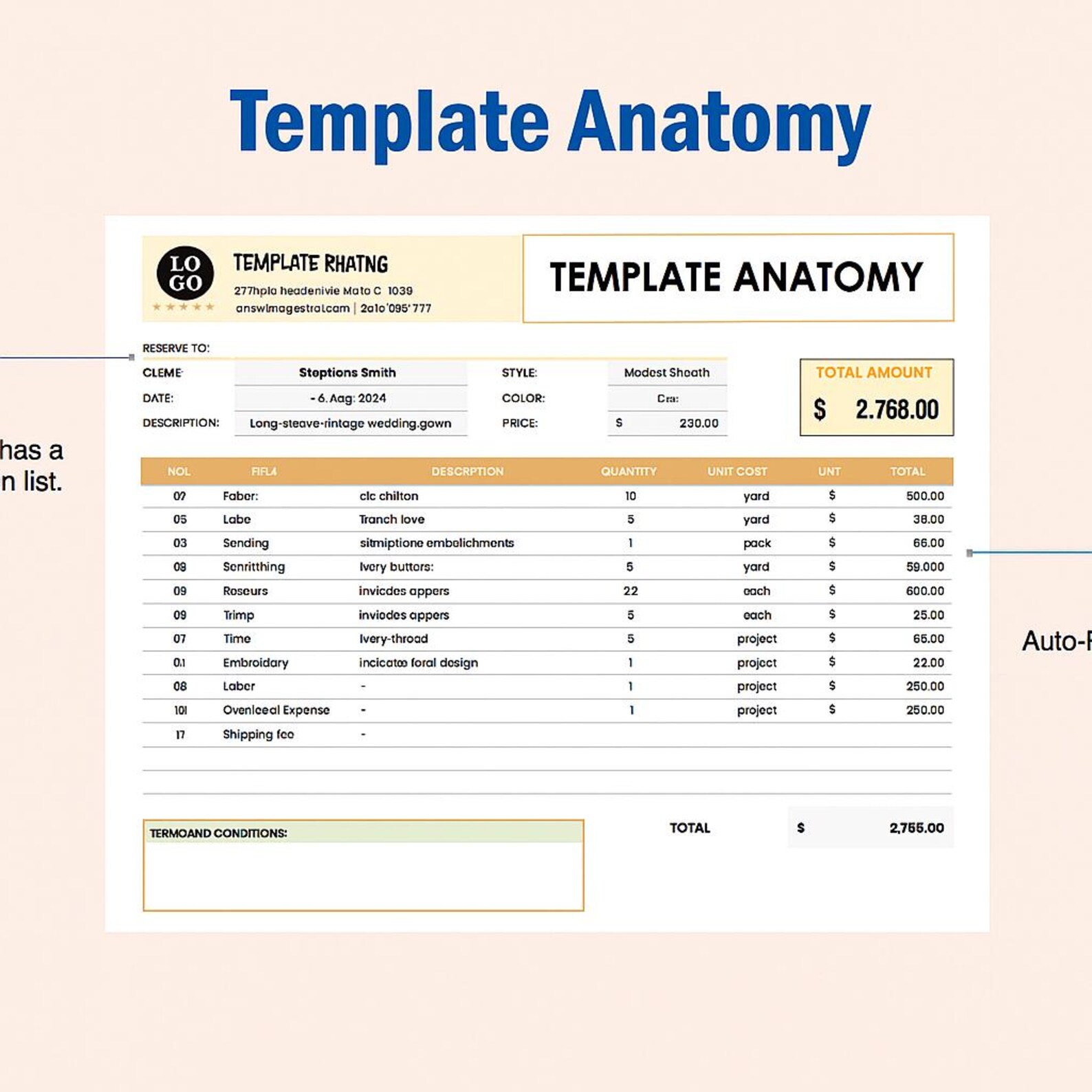 Fashion Cost Sheet Template Excel & Google Sheets | Garment Pricing ...