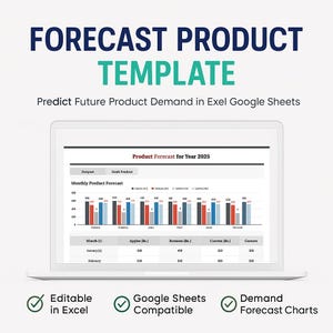 Forecast Demand Planner Excel Template - Etsy