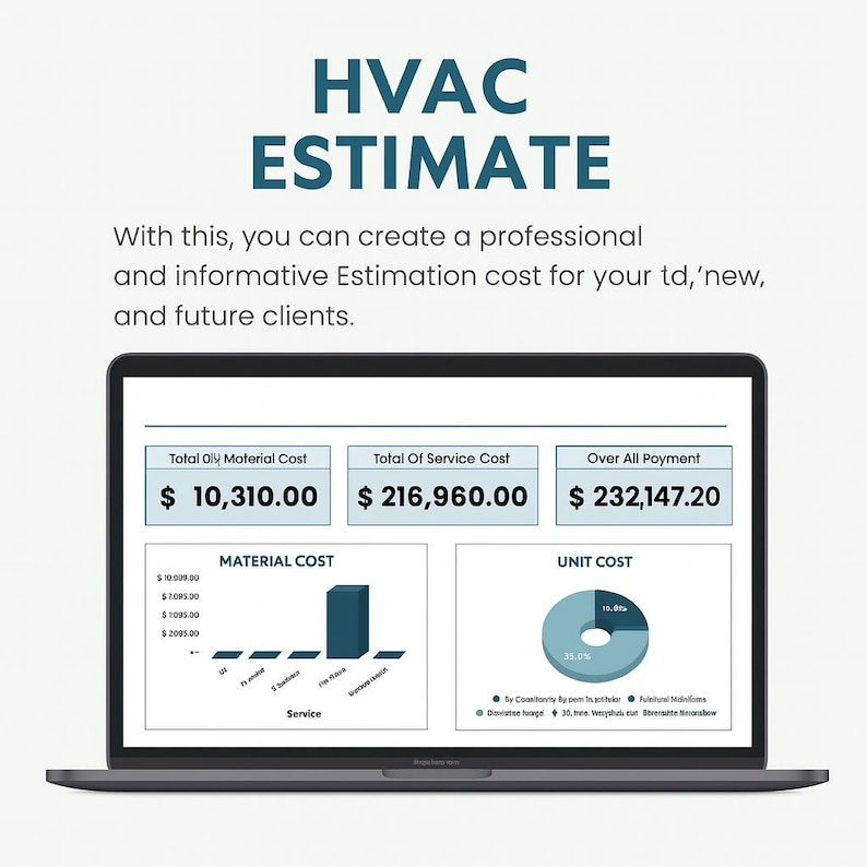 HVAC Estimate Template Excel Google Sheets • Service Call Quote Sheet ...