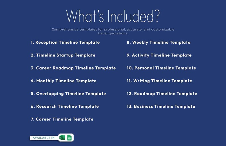 13+ Smart Timeline Template Bundle, Editable Project Schedules for ...