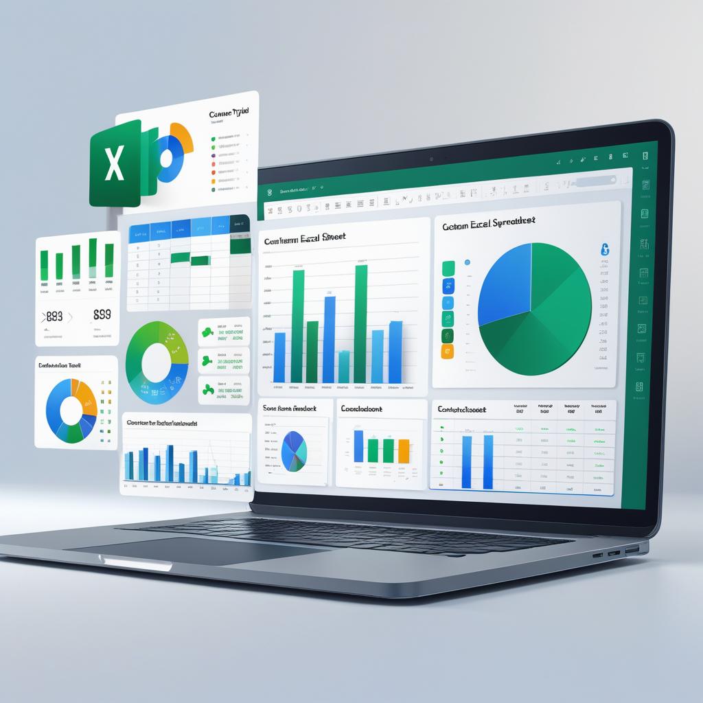 Custom Spreadsheet Google Sheets & Excel | Made to Order Template ...