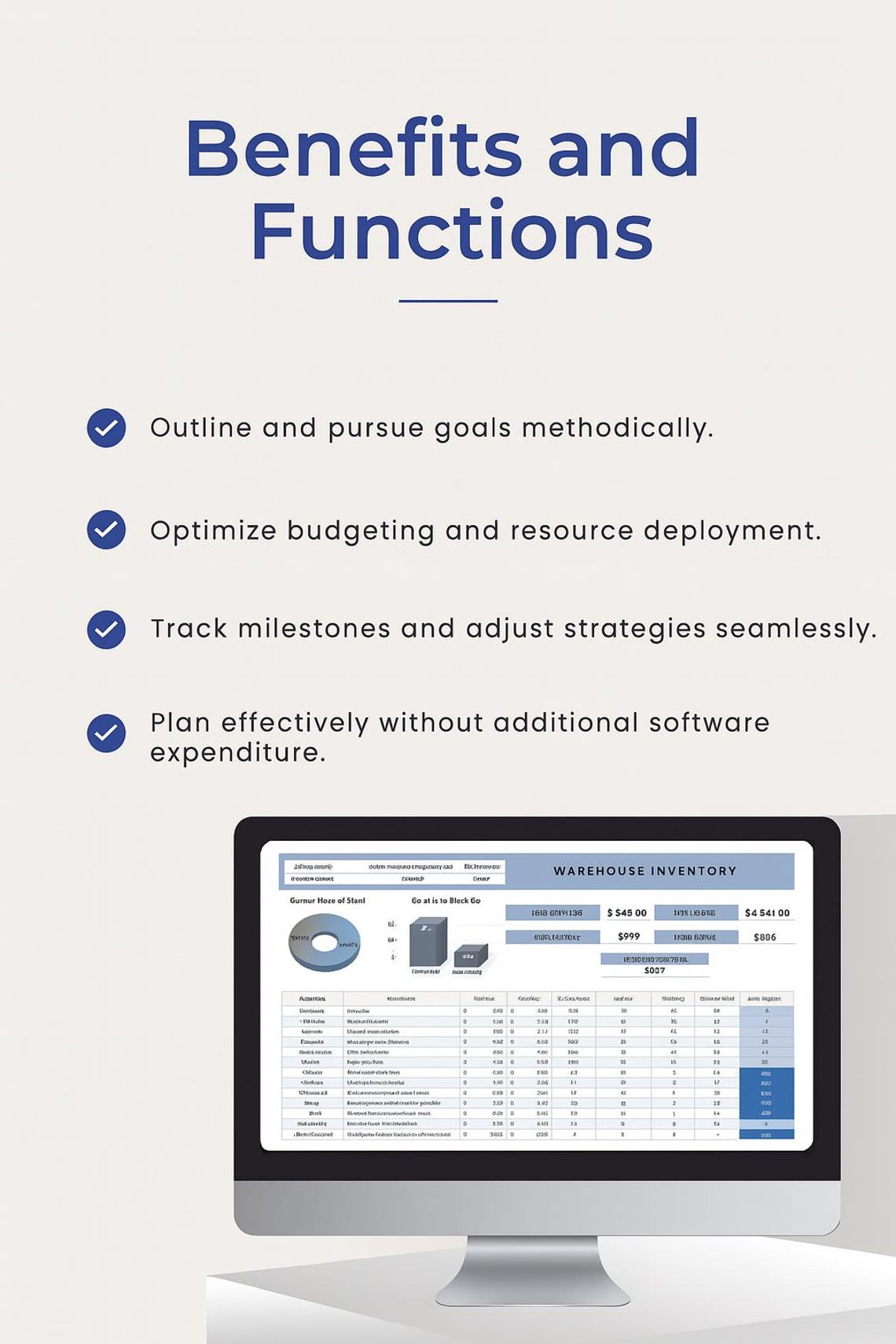 Warehouse Management Template | Inventory Tracker Excel & Google Sheets ...