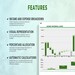 Budget Waterfall Chart Template | Financial Variance Analysis, Expense ...