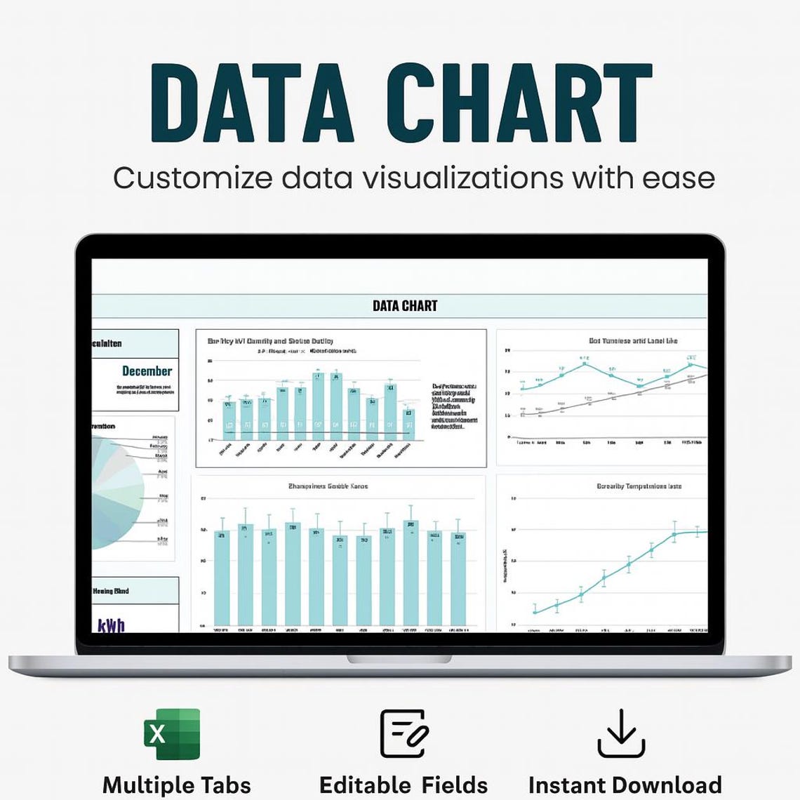 Data Chart Excel Template Google Sheets Data Visualization Chart ...