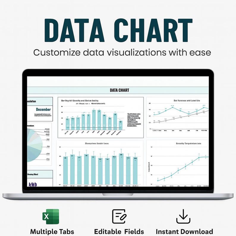 Data Chart Excel Template Google Sheets Data Visualization Chart ...