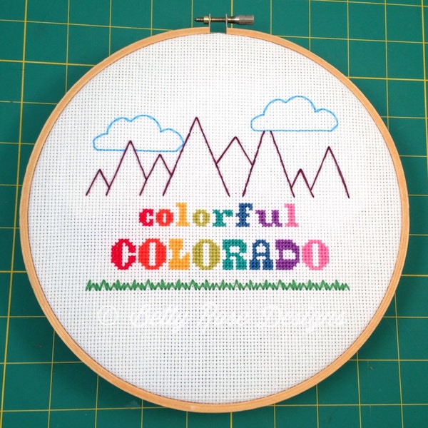 Colorado Cross Stitch - Etsy