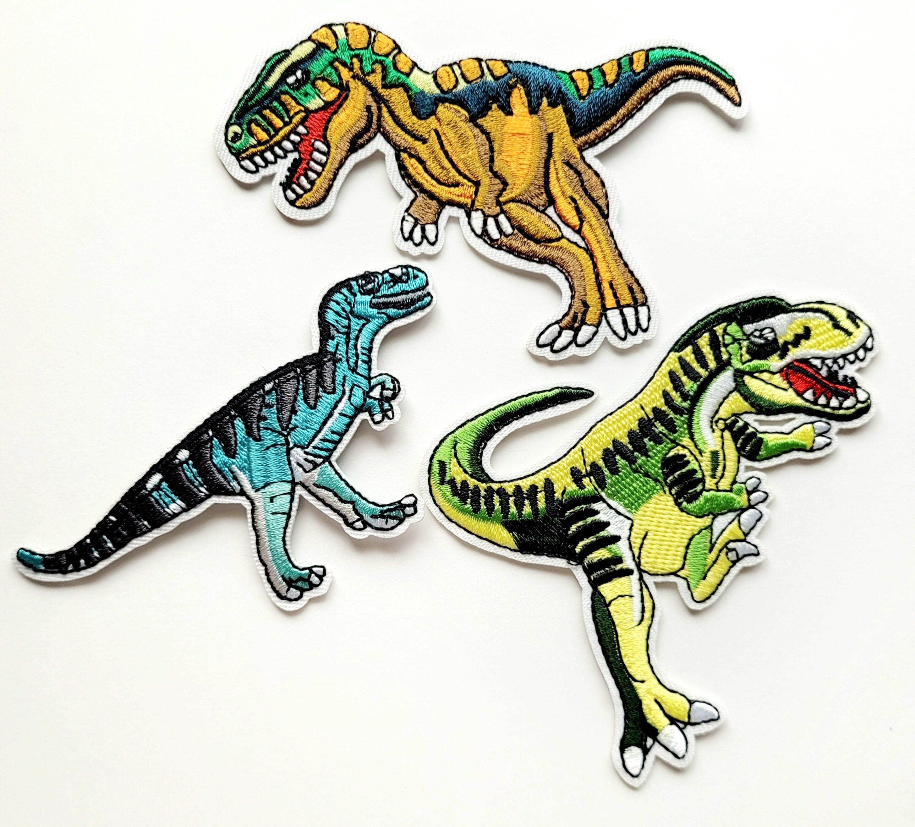 T Rex Patch Dinosaur Patch Large Dinosaur Patch Iron on for Kids - Etsy