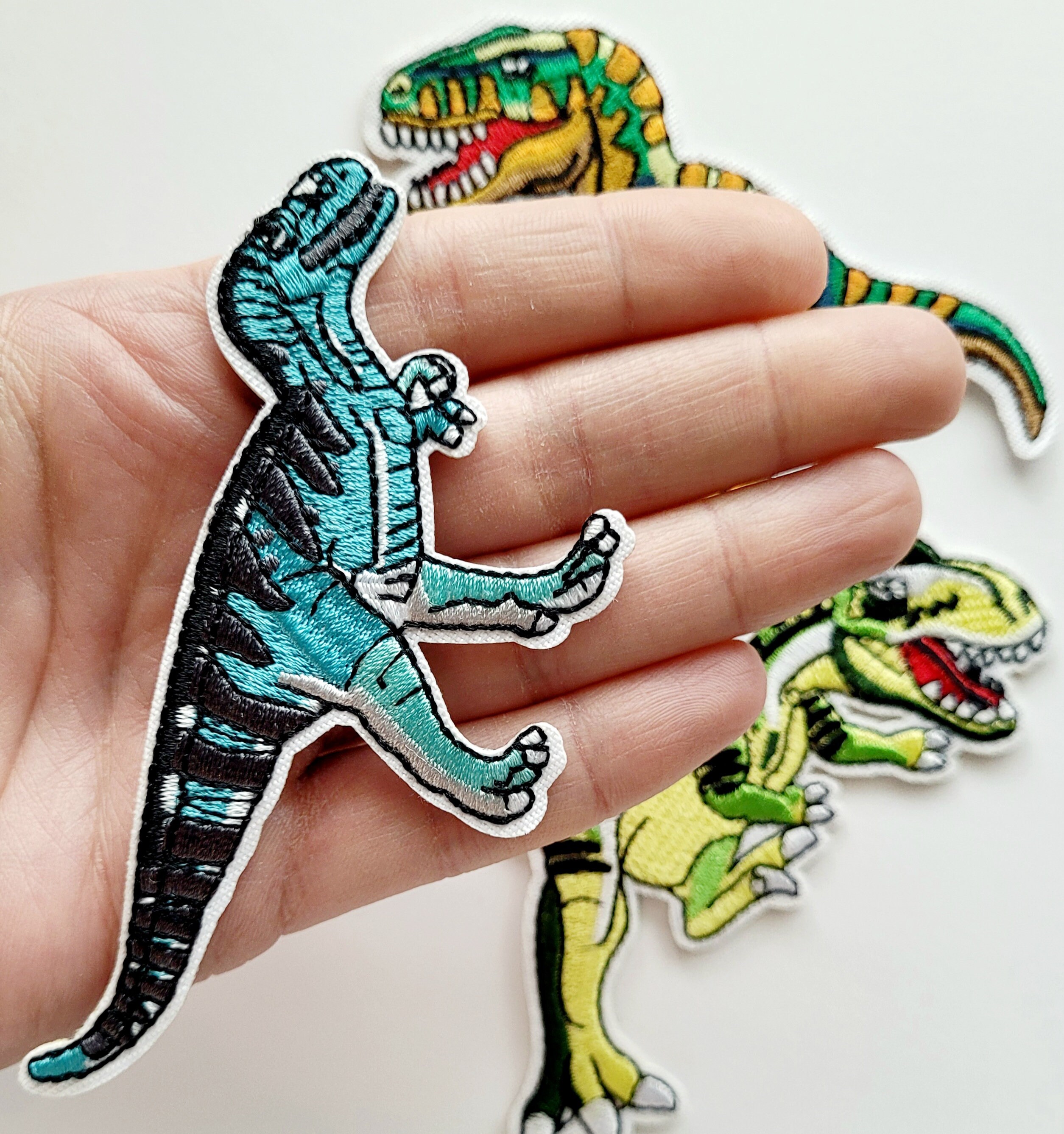 T Rex Patch Dinosaur Patch Large Dinosaur Patch Iron on for Kids - Etsy