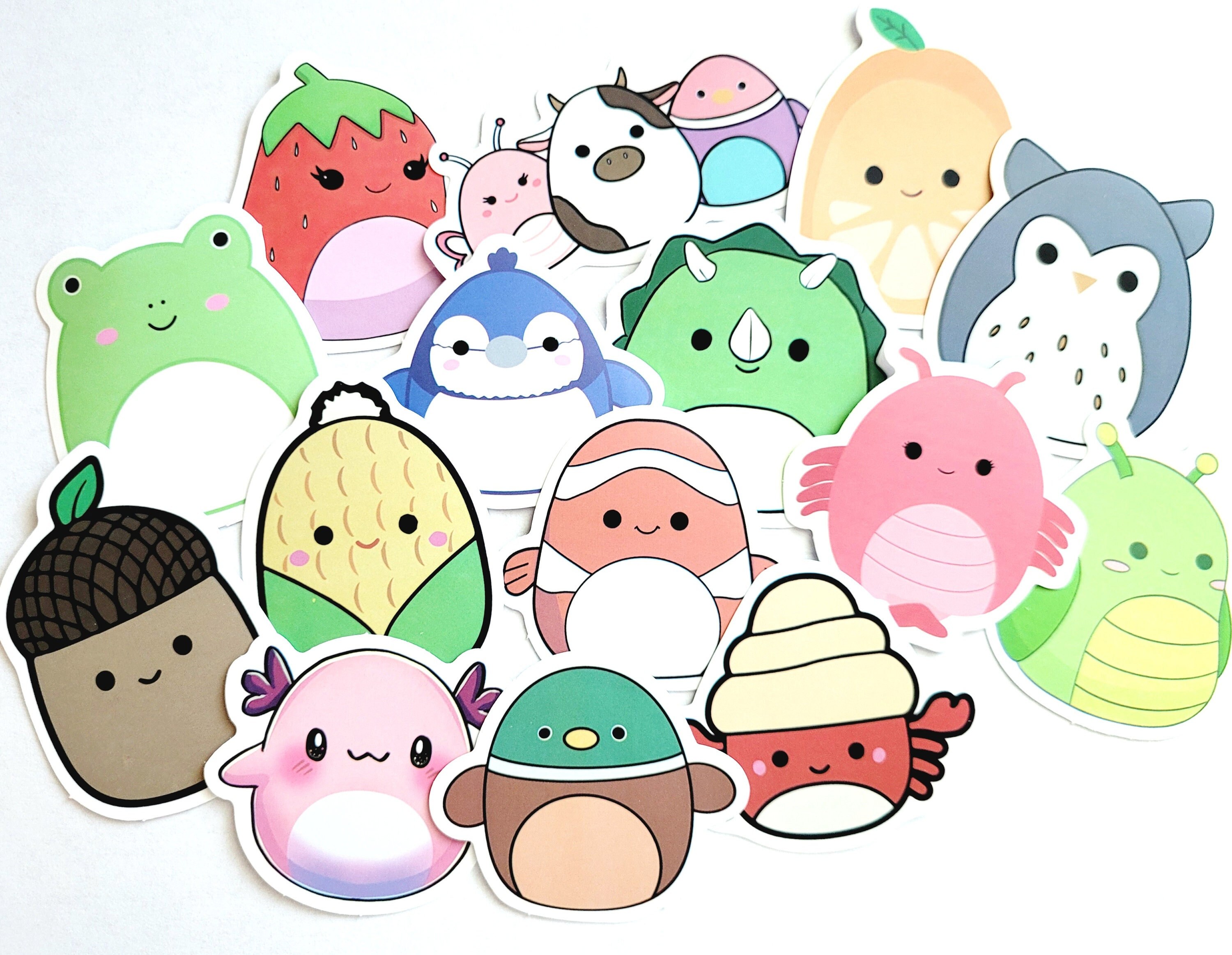 Squishmallow Stickers Water Bottle Sticker Laptop Stickers PVC Vinyl ...