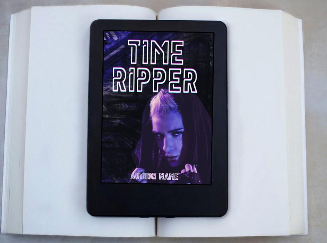 Premade Sci-fi Dystopian Book Cover – Futuristic Apocalyptic Ebook ...