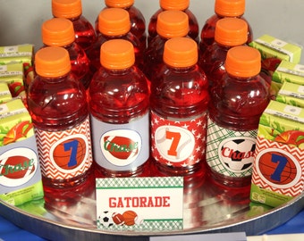 Gatorade label | Etsy