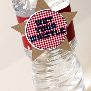 Western Birthday Party Treat Toppers PRINTABLE Cowboy Cowgirl - Smores ...