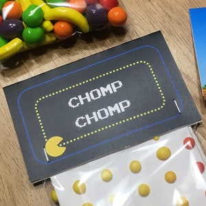 Gaming Party Favors, Chomp Chomp Party Favor, Video Game Party, Arcade ...