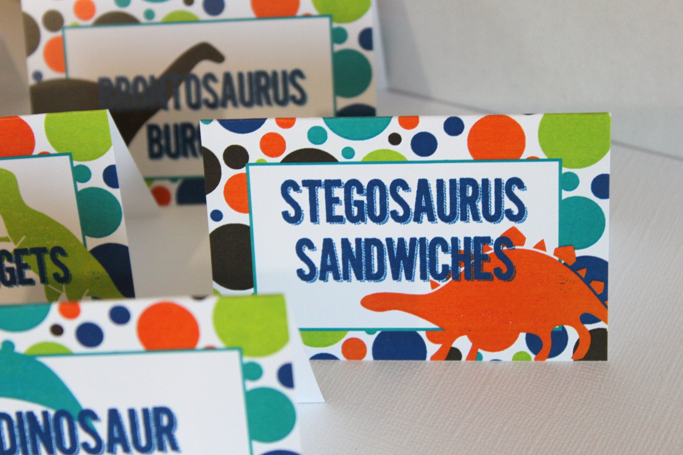 Dinosaur Menu Card, Dinosaur Birthday Menu Card, Dinosaur Party Buffet ...
