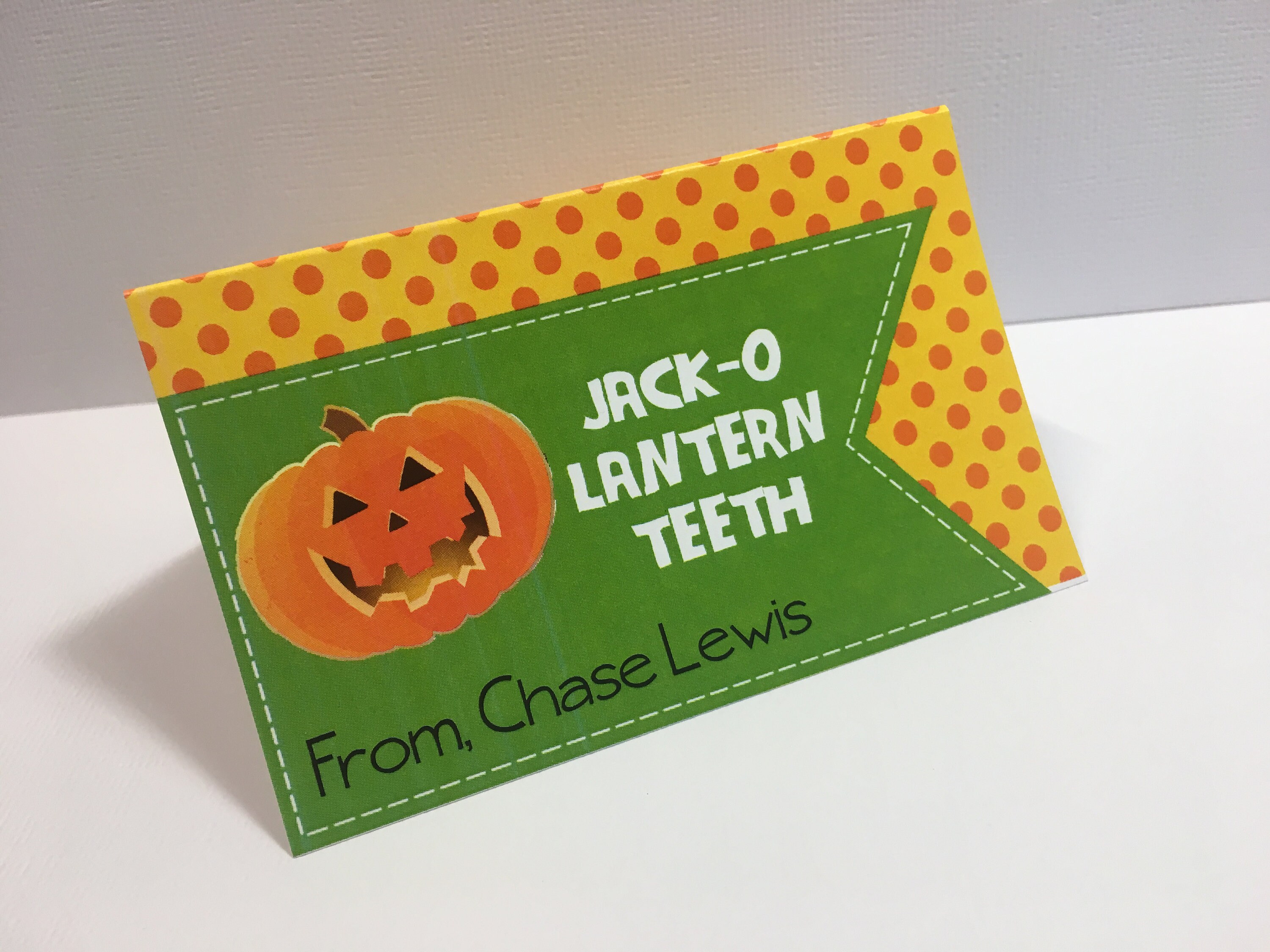 Halloween Treat Topper, Ghost Poop, Monster Scabs, Jack-o-lantern Teeth ...
