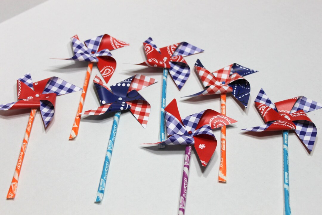 Pinwheel Party Favors - Pixy Sticks - Western Party, Happy Trails ...