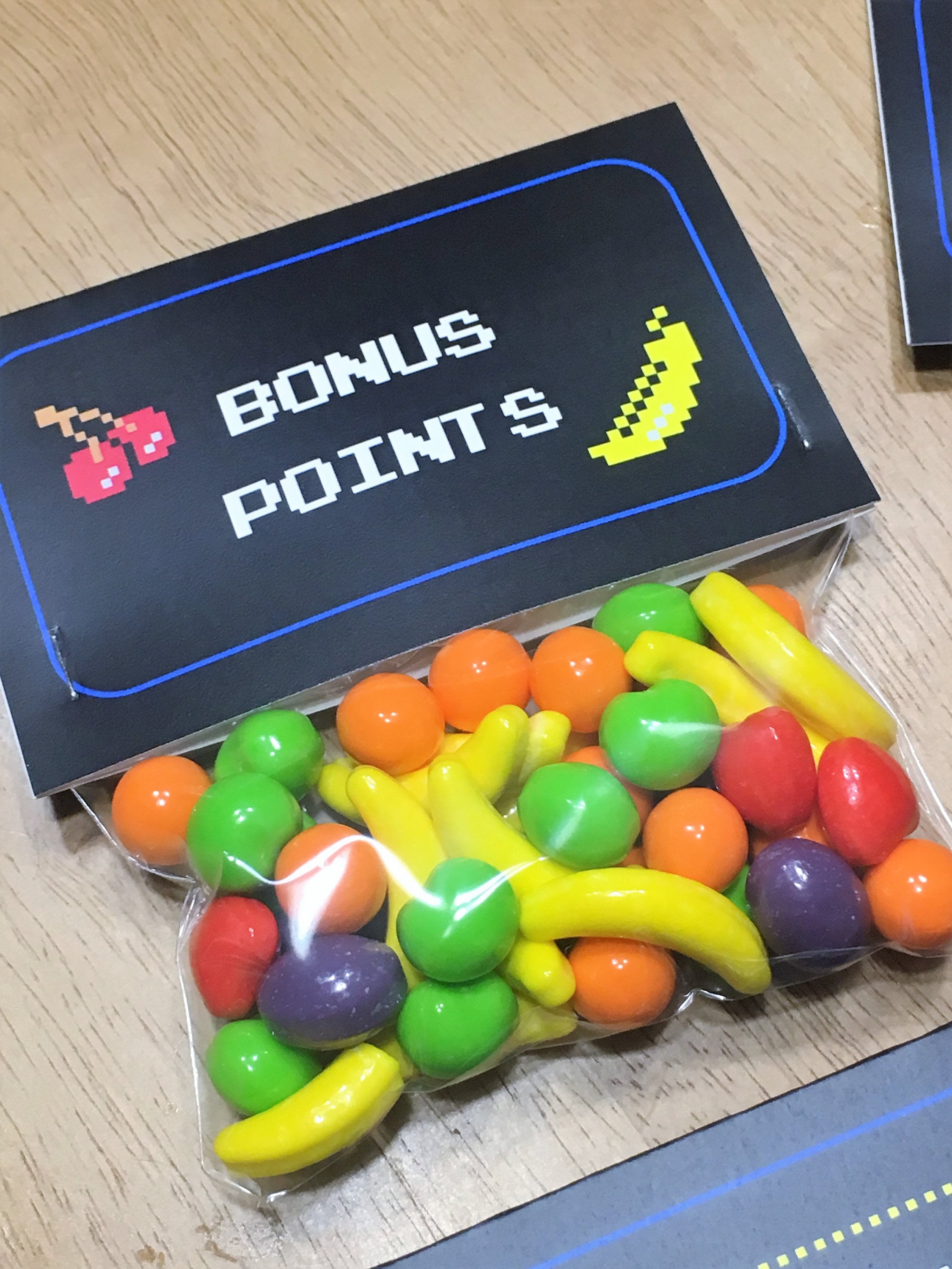 Gaming Party Favors Bonus Points Party Favor Video Game | Etsy