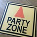 Party Zone Sign Party Zone Construction Party Sign Race Car - Etsy