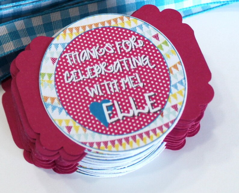 Favor Tags Party Tag Treat Tag Birthday Party Tag Party - Etsy