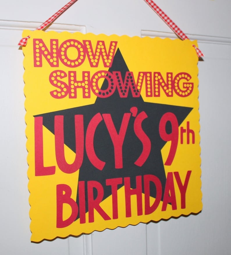 Movie night poster set PRINTABLE 3 signs Welcome to movie | Etsy