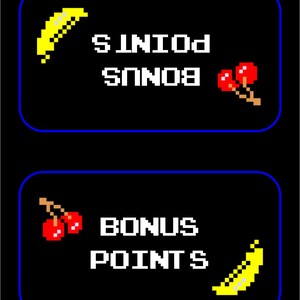 Gaming Party Favors, DIY Bonus Points Party Favor, TREAT TOPPERS Only ...