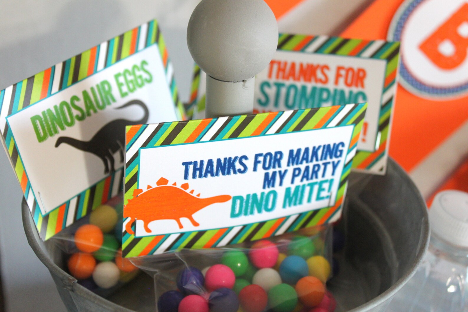 Dinosaur Party Poster PRINTABLE 8x10 Poster Dinosaur | Etsy