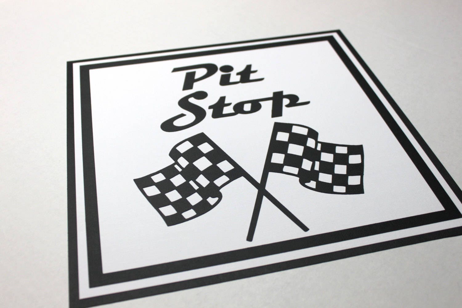 Gift Unloading Zone No Parking Party Sign Race Car Birthday | Etsy