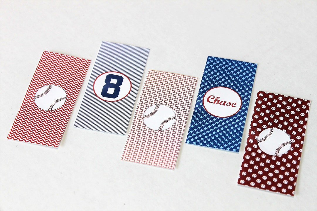 Baseball Party Mini Hershey Candy Bar WRAPPER ONLY - Baseball Birthday ...