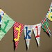 Alphabet Banner, ABC Banner, Primary Colors, Kids Room Banner, Decor ...